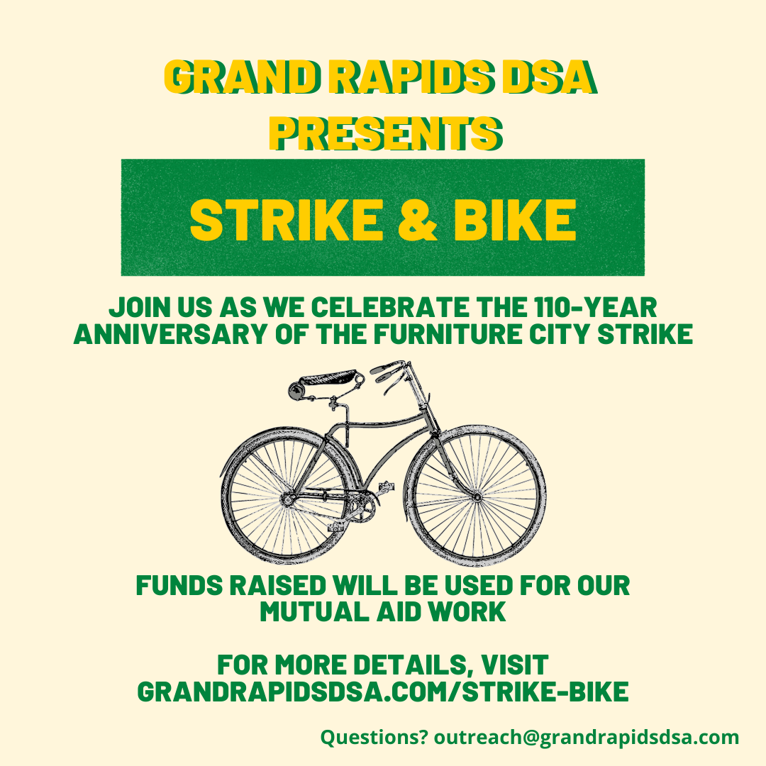 Strike & Bike! - Grand Rapids Democratic Socialists of America